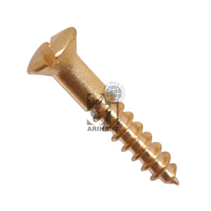 Brass Raised Csk Head Screw Manufacturers and Exporters